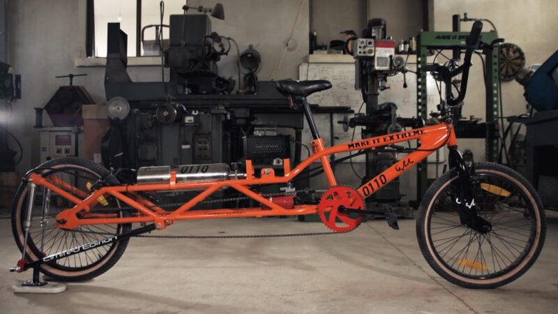 Project 0110 | Making the drifting bicycle - Make It Extreme