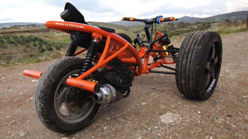 Project 0105 | Making a reverse Tilting Trike - Make It Extreme