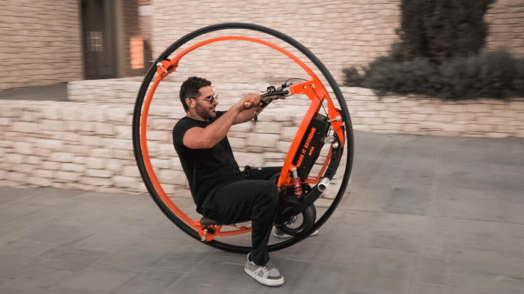 Project 0149 3D Plan | Electric Monowheel - Make It Extreme